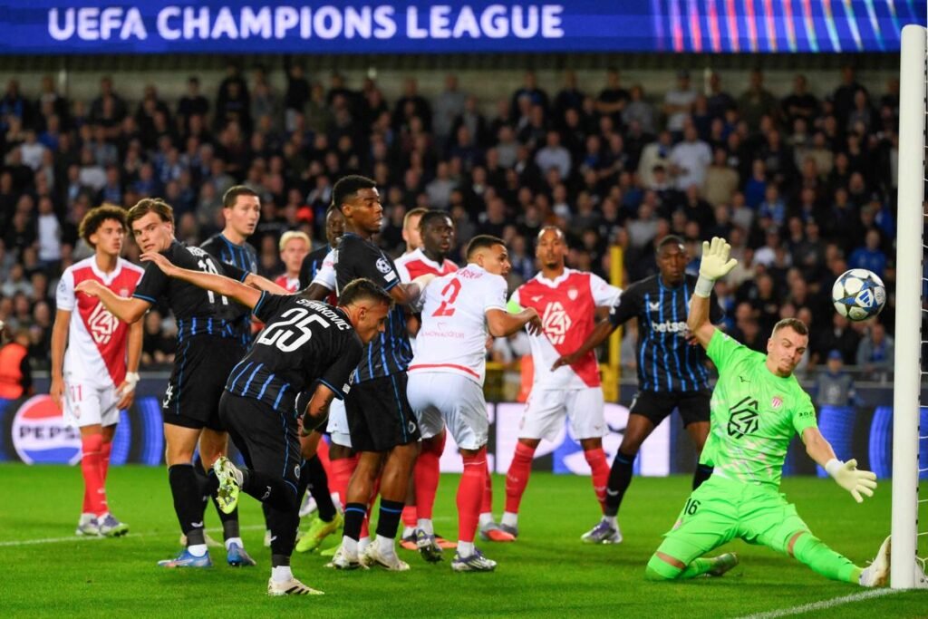 Foot (Ligue des Champions) : Monaco coule à Bruges - lepolitique.net