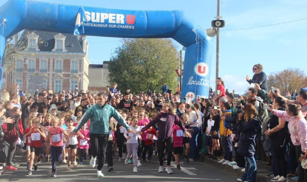 Marathon du eau-de-vie : les courses poupons ont acte un contenant ...