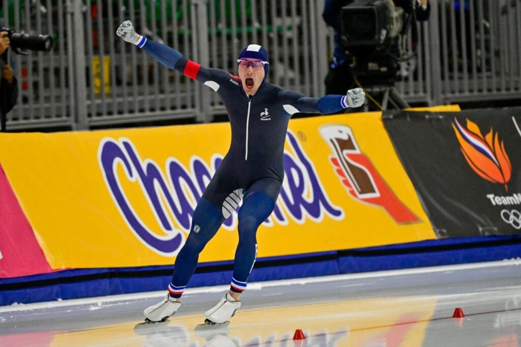 Patinage de gomme : Timothy Loubineaud bat le prouesse du monde du 5 000 m, à triade salaire des ...