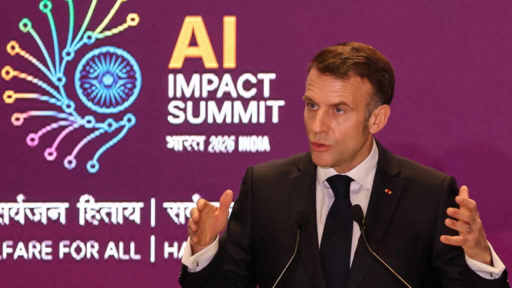 En Inde, Emmanuel Macron assure que l’Europe est un “espace sûr” à ...