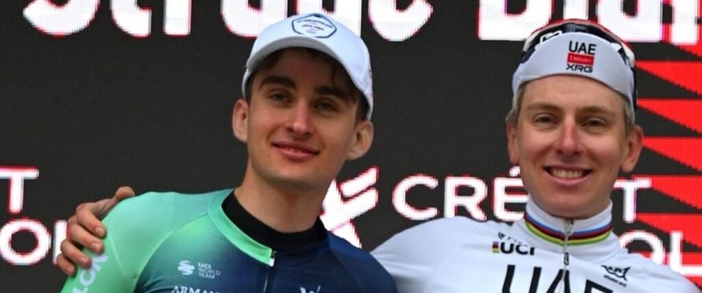 Derrière l’vénusien Tadej Pogacar se trouve Paul Seixas, le angelot ...